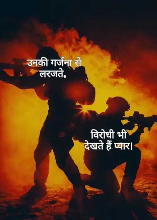 Best 80+ Fauji, Army Shayari in Hindi | फौजी के लिए दो शब्द