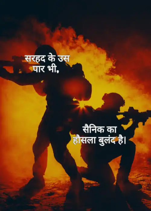 Best 80+ Fauji, Army Shayari in Hindi | फौजी के लिए दो शब्द